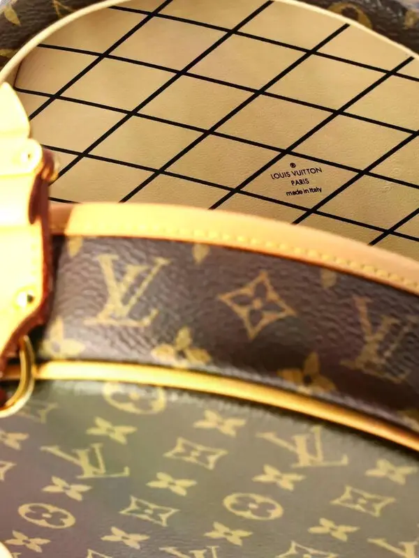 LOUIS VUITTON Petite Boite Chapeau Monogram Canvas - Brown