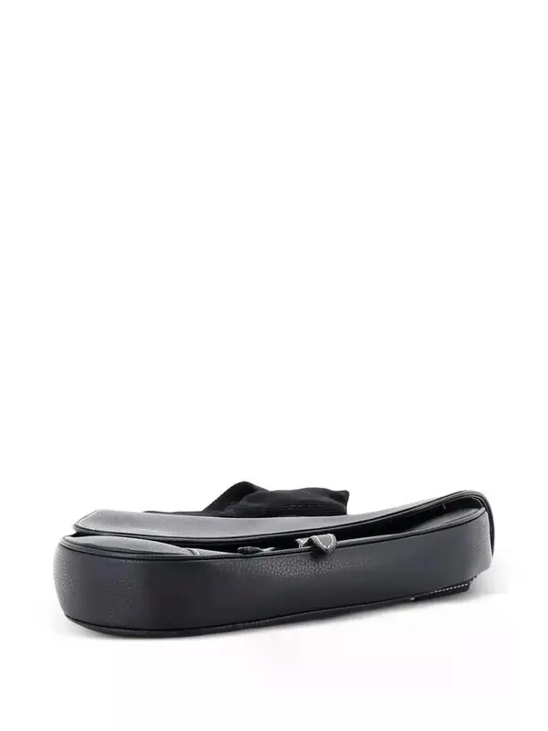 Dior Saddle Leather Mini Crossbody Bag - Black