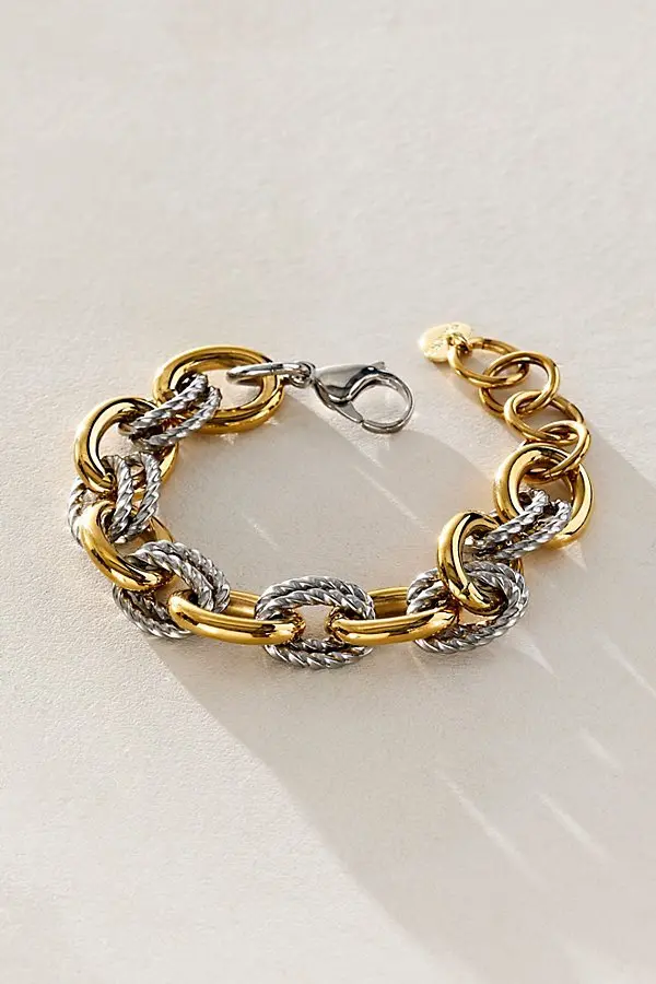 BRACHA Roxy Chain Bracelet - Mixed Metal