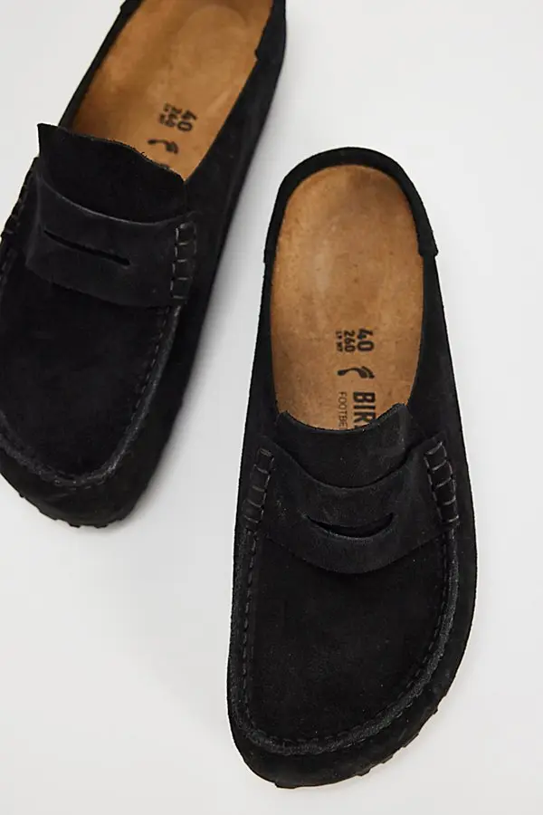 BIRKENSTOCK Naples Wrapped Bold Grip Clogs - Black