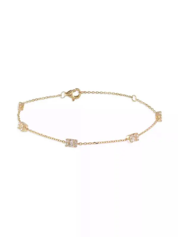 LB EXCLUSIVE 14k Yellow Diamond Bracelet - Gold