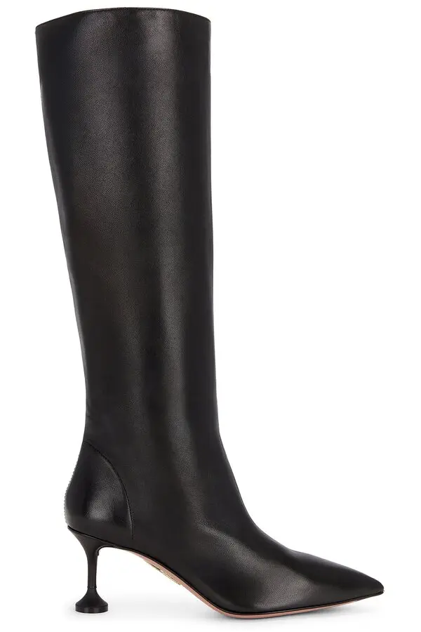 AQUAZZURA Lyla 65 Boot - Black