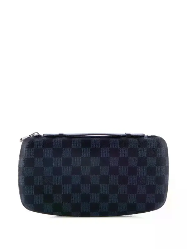 LOUIS VUITTON Atoll Organizer Wallet Damier Graphite Small Wallets - Black