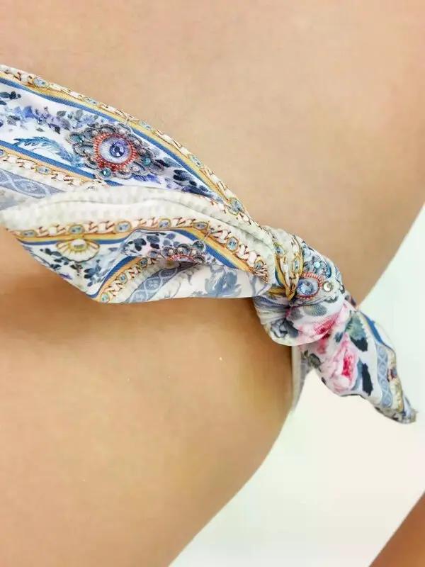 Camilla Season Of The Siren Bikini Bottom - White