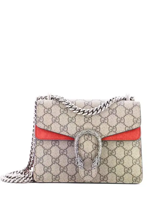 Gucci Dionysus Gg Coated Canvas Mini Crossbody Bag - Brown