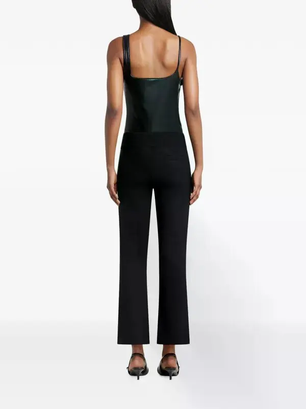 COURREGES Buckle-detail Cut-out One-piece Swimsuit - Black