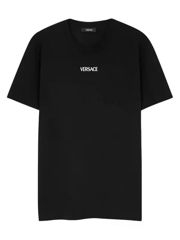 Versace Embroidered-logo T-shirt