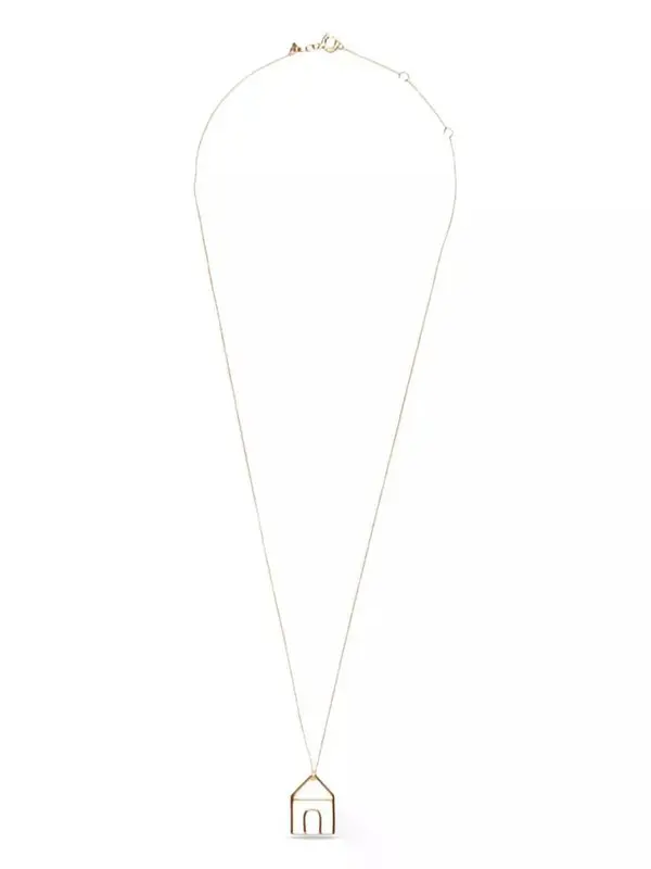 ALIITA Rolo Chain House Necklace - Gold