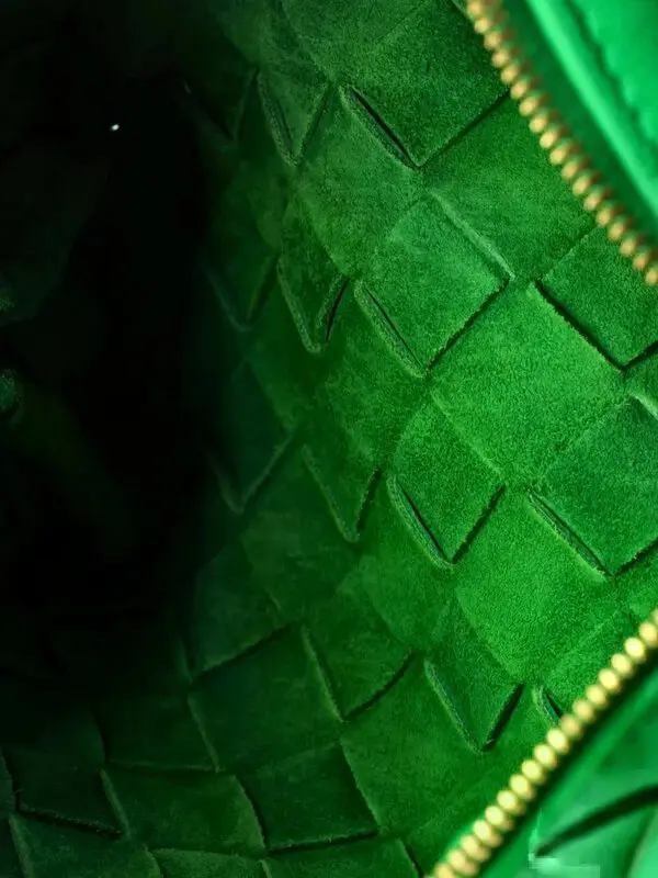 Bottega Veneta Loop Intrecciato Nappa Mini Crossbody Bag - Green