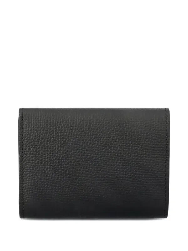 Loewe Anagram Trifold Leather Wallet - Black