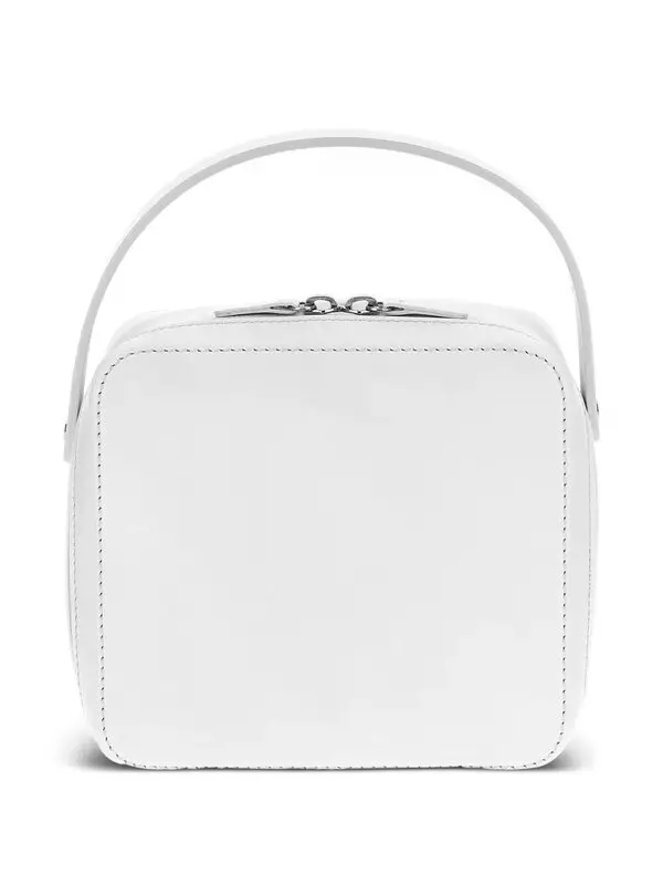 Auralee Small Travel Case Handbag - White