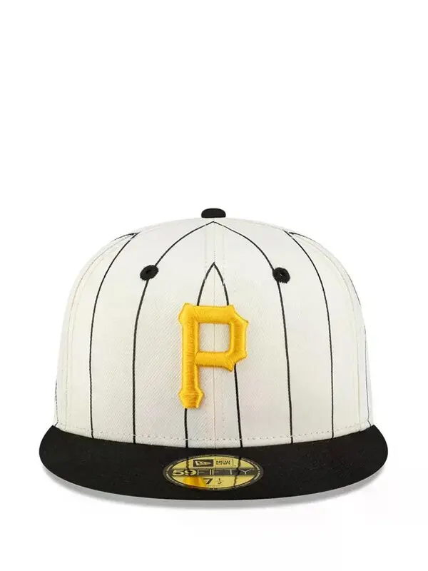 New Era X Diet Starts Monday 59fifty Pinstriped Baseball Cap - White