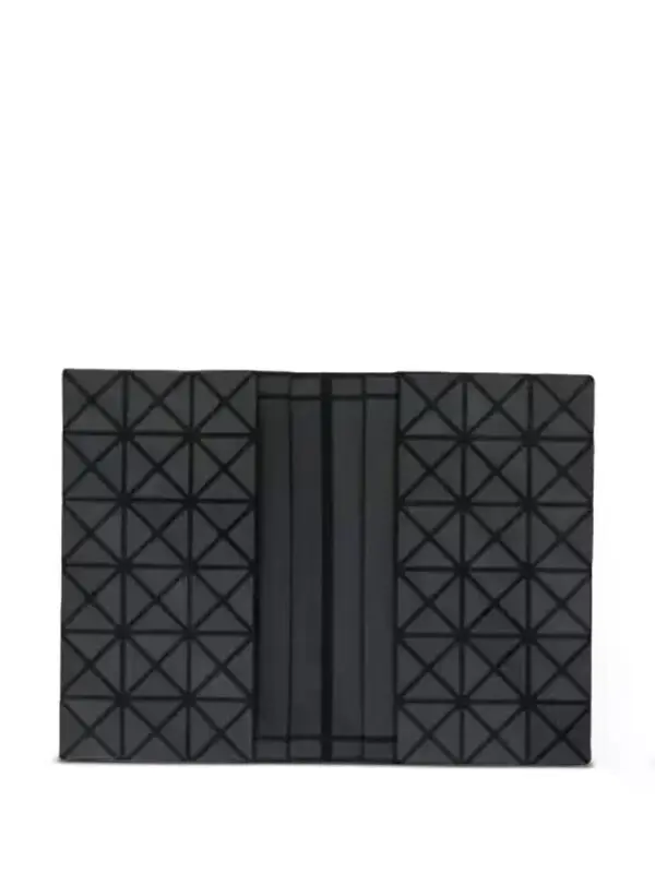 Issey Miyake Geometric-pattern Wallet - Grey