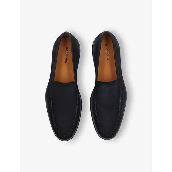 Magnanni Suede Loafers