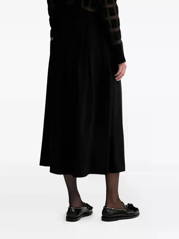 Liviana Conti Molly Pleated Midi Skirt