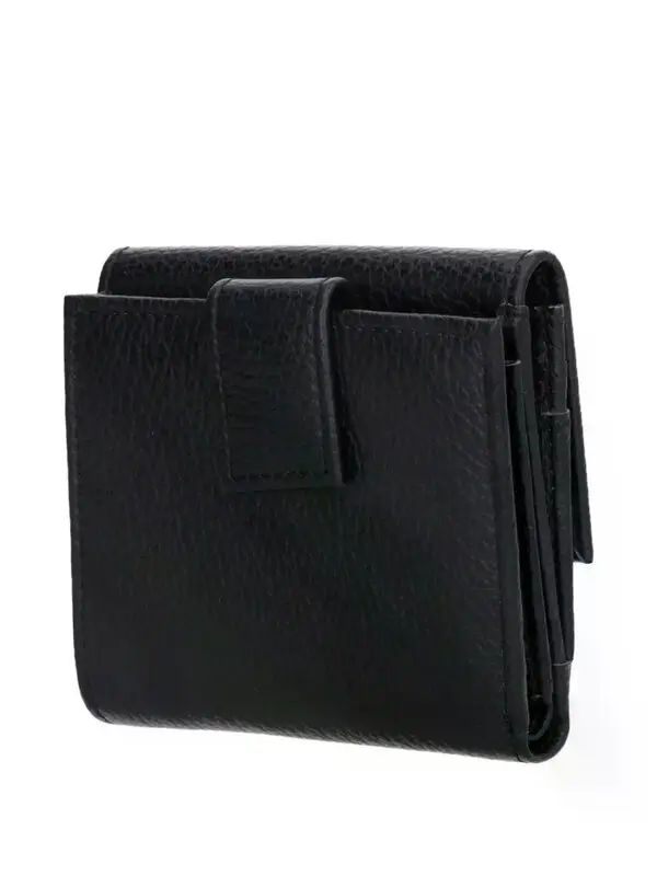 Liviana Conti Small Grained Flap Wallet