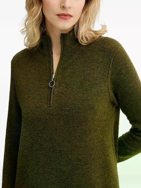 Marc O'polo Zip-neck Mini Dress