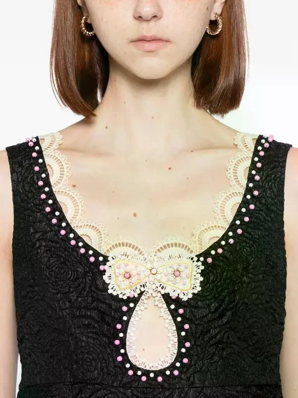 Cynthia Rowley Bead-embellished Vest