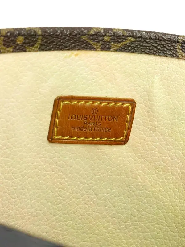 LOUIS VUITTON Vintage Sac Plat Monogram Tote Bag - Brown