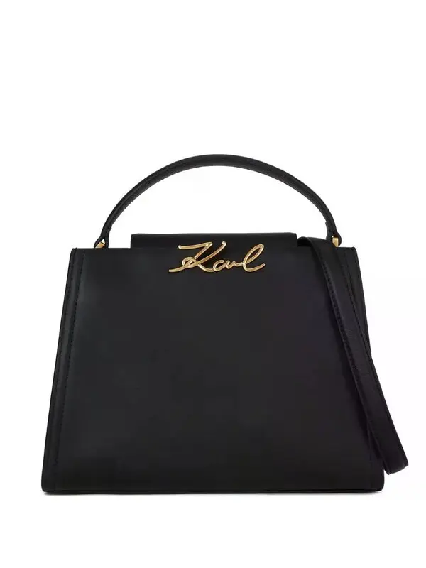 Karl Lagerfeld K-signature Medium Tote Bag - Black