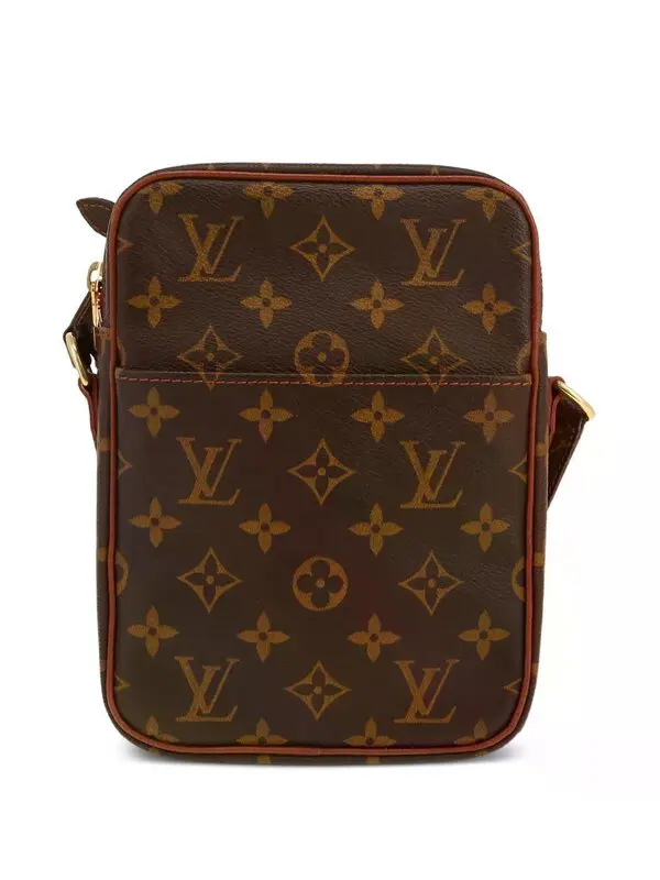 LOUIS VUITTON 1990's X Comme Des Garçons Marceau Monogram Crossbody Bag - Brown
