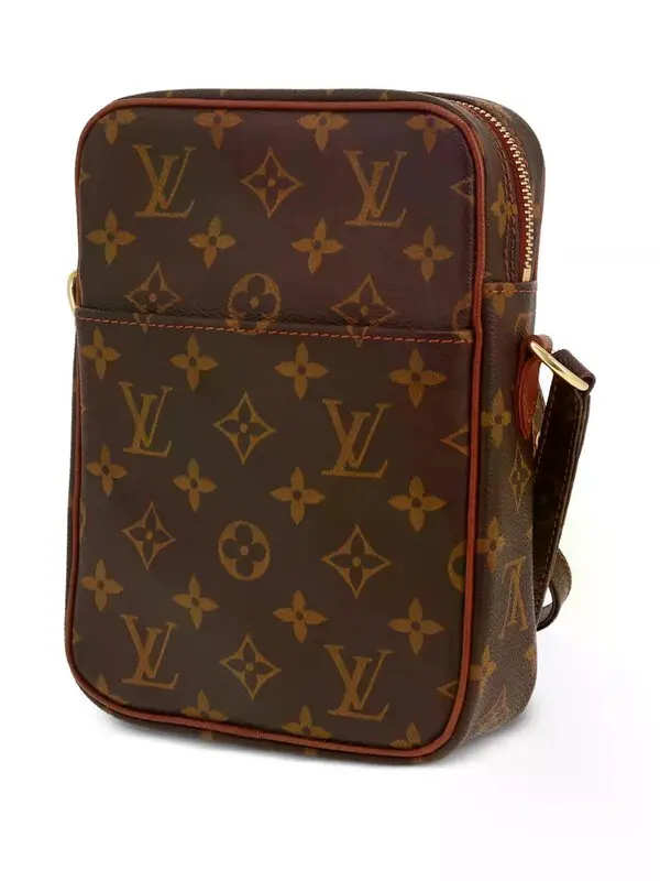 LOUIS VUITTON 1990's X Comme Des Garçons Marceau Monogram Crossbody Bag - Brown