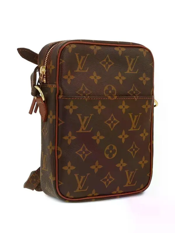 LOUIS VUITTON 1990's X Comme Des Garçons Marceau Monogram Crossbody Bag - Brown