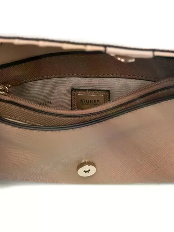 Guess Noelle Logo-plaque Clutch