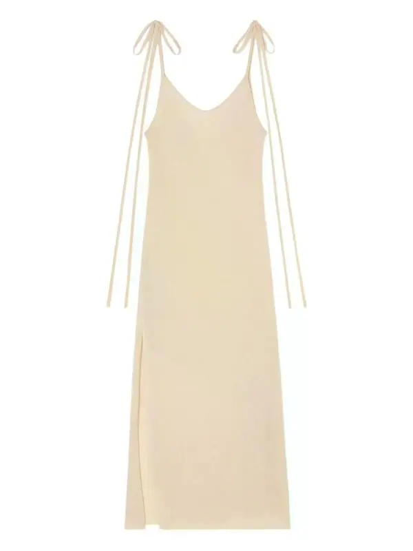 Alanui Tie-strap Maxi Dress