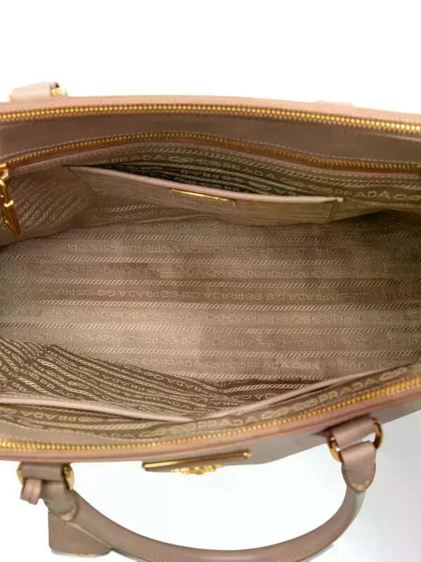 Prada Galleria Double Zip Satchel