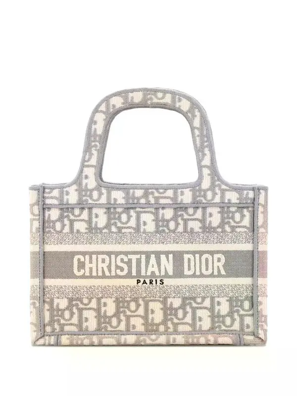 Dior Book Oblique Canvas Mini Tote