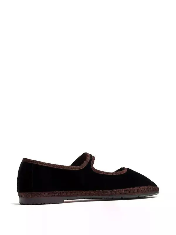 FLABELUS Sethe Ballerina Flats - Black