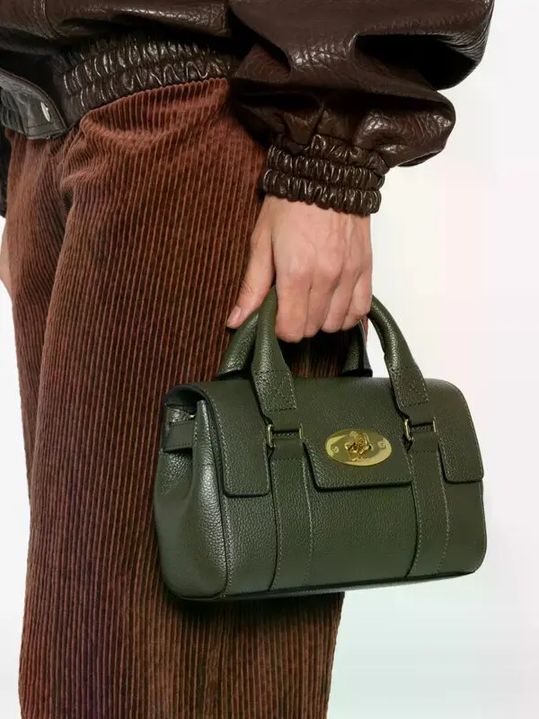 Mulberry Bayswater Mini Leather Bag - Green