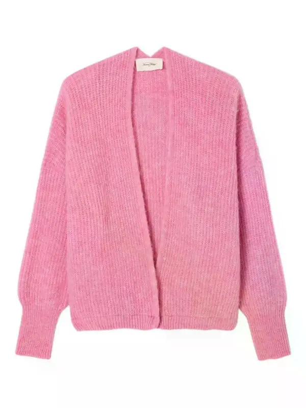 American Vintage East Long-sleeve Cardigan - Pink