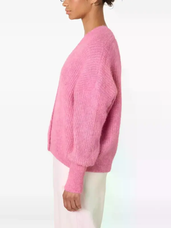 American Vintage East Long-sleeve Cardigan - Pink