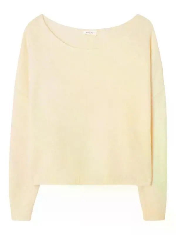 American Vintage Damsville Ribbed Sweater - Neutrals