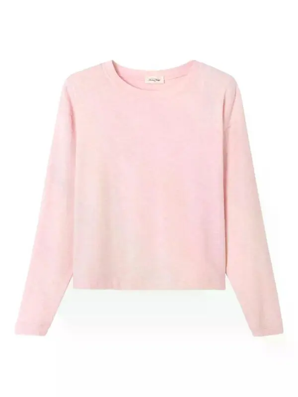 American Vintage Ypawood Crew-neck T-shirt - Pink