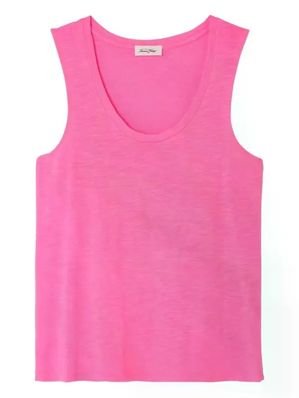 American Vintage Scoop-neck Tank Top - Pink
