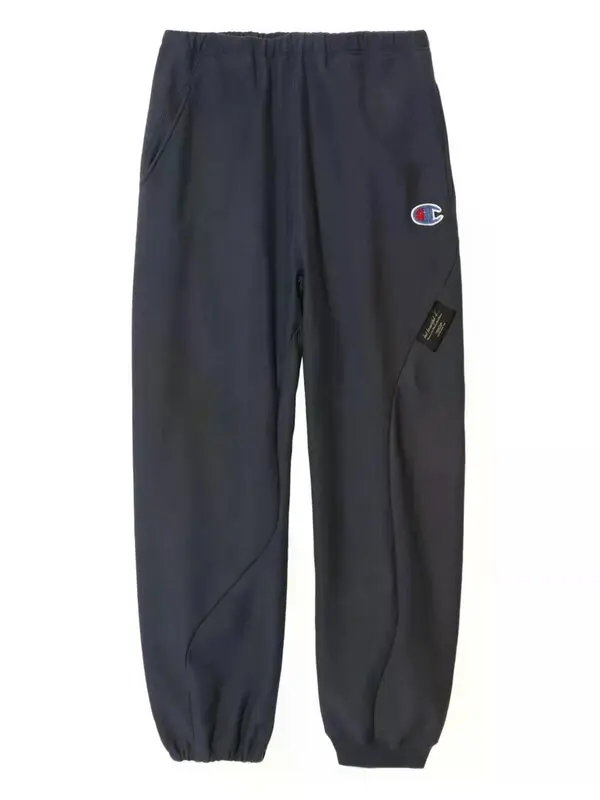 Undercover X Champion Logo-patch Track Pants - Blue