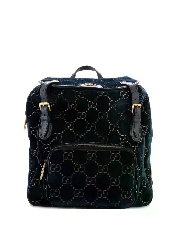 Gucci Gg Marmont Velvet Small Backpack