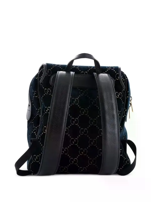 Gucci Gg Marmont Velvet Small Backpack