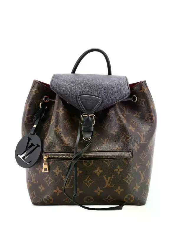 LOUIS VUITTON Montsouris Monogram Canvas Backpack