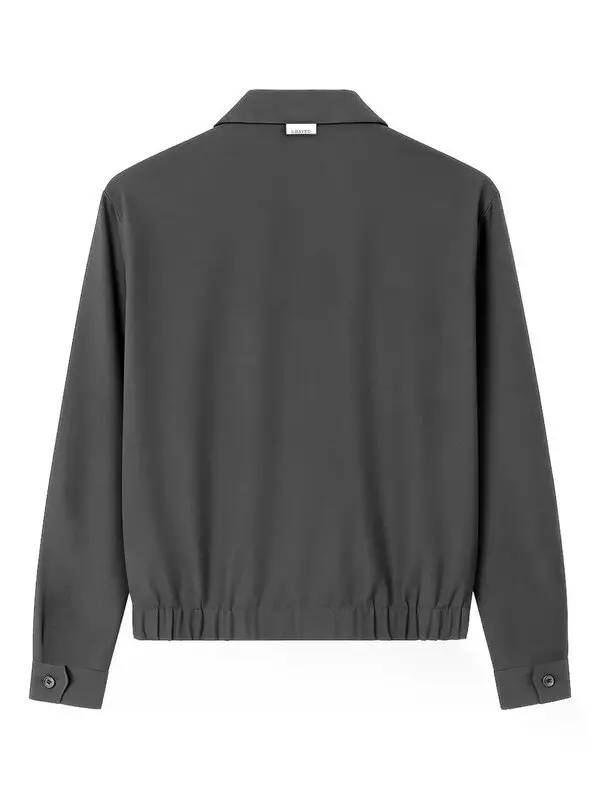GREYED Flap Pocket Zip Jacket - Grey