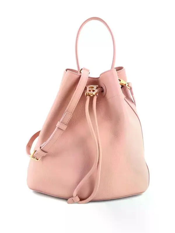 Burberry Tb Drawstring Small Bucket Bag