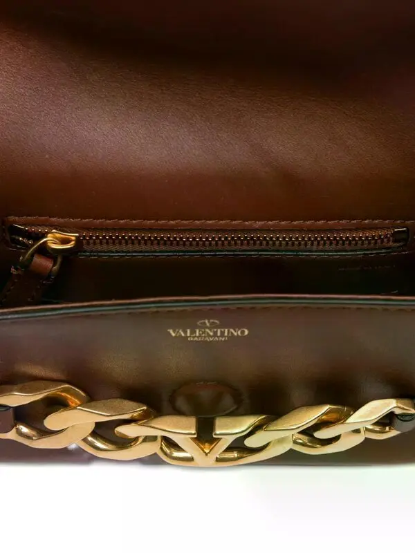Valentino Garavani Vlogo Shoulder Bag - Brown