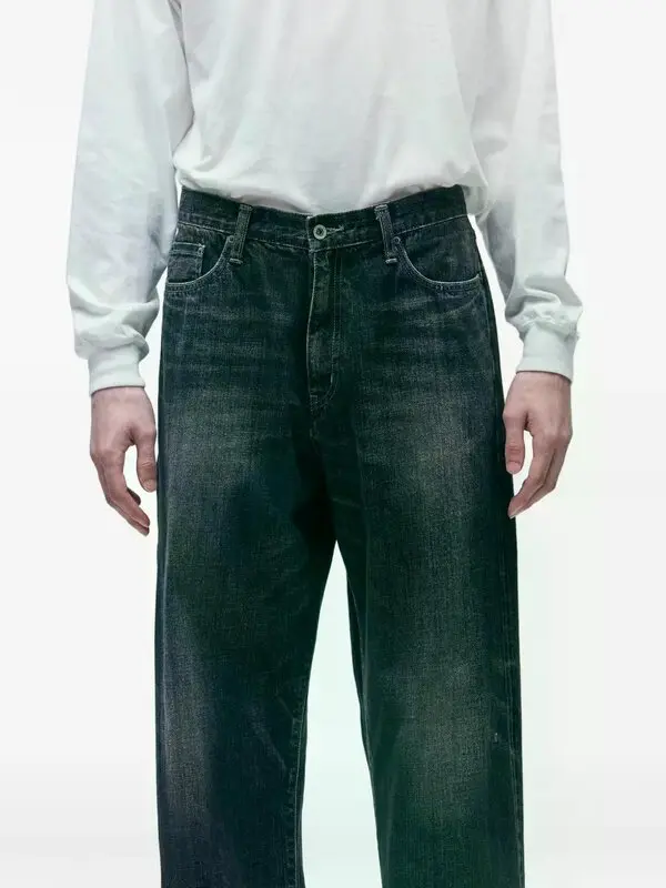 NEIGHBORHOOD Washed Cotton Straight Jeans