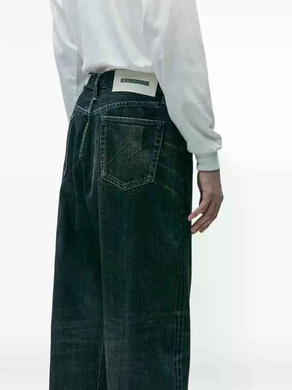 NEIGHBORHOOD Washed Cotton Straight Jeans