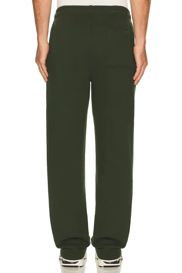 MUSEUM OF PEACE & QUIET Banner Sweatpants In Green