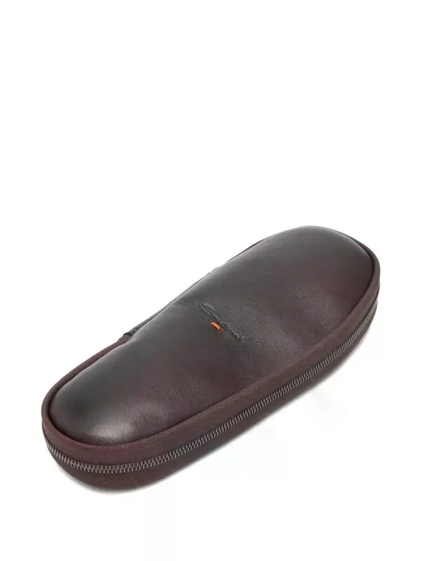 Santoni Slip-on Round-toe Slippers