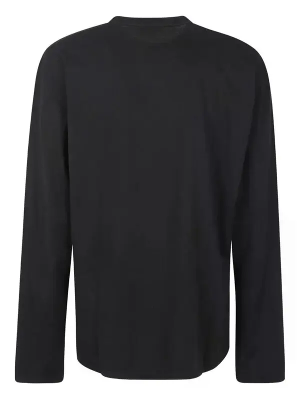 RIER Long Sleeves Roundneck T-shirt - Black